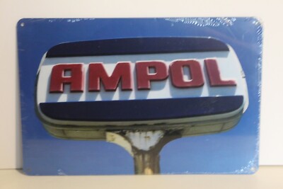 AMS3 AMPOL Metal Sign New 30 cm W X 20 cm H | eBay Australia