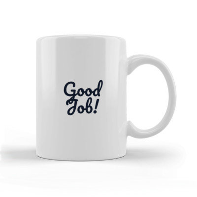 Good Job! Coffee Mug Positive Novelty Gift Mugs 11oz 325ml | eBay Australia
