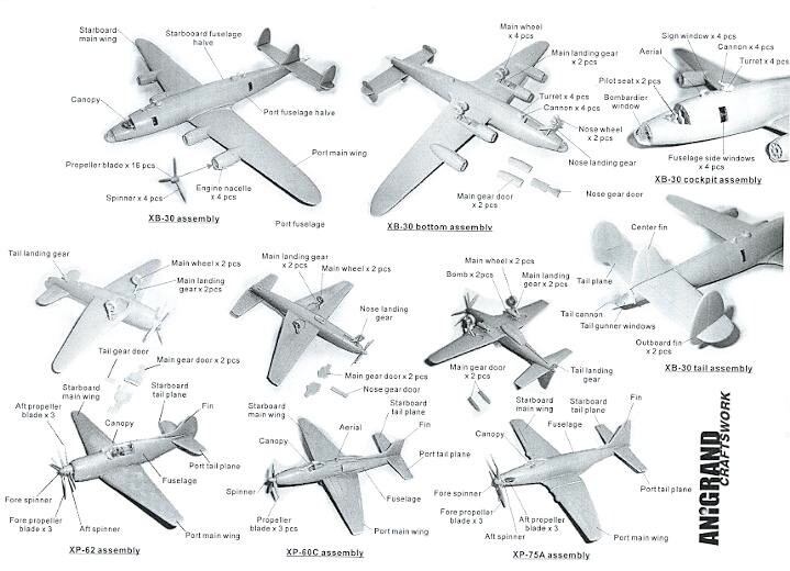 Anigrand Models 1/144 LOCKHEED XB-30 CONSTELLATION | eBay