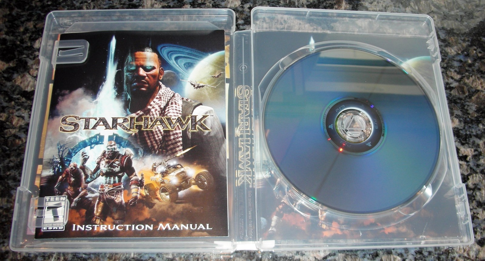 CIB STARHAWK SONY PLAYSTATION 3 PS3 VERY GOOD COND W/ CASE + BOOK FAST ...