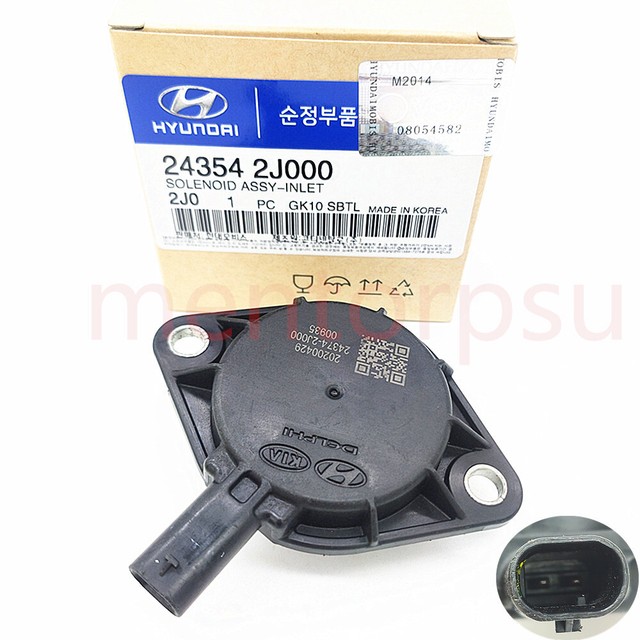 Genuine Engine Variable Valve Timing Solenoid For HYUNDAI & KIA # 24354 ...