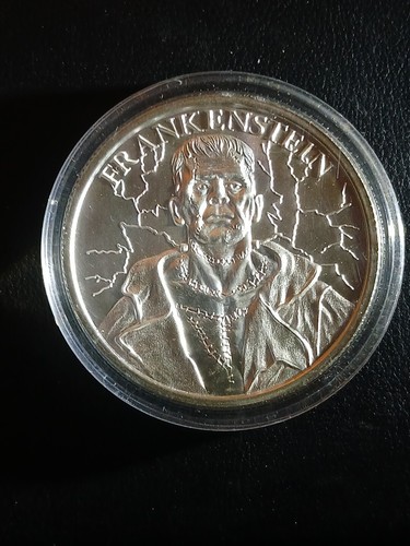 1 oz 999 silver Round Intaglio Mint. Frankenstein.⚡️🔥⚡️ | eBay