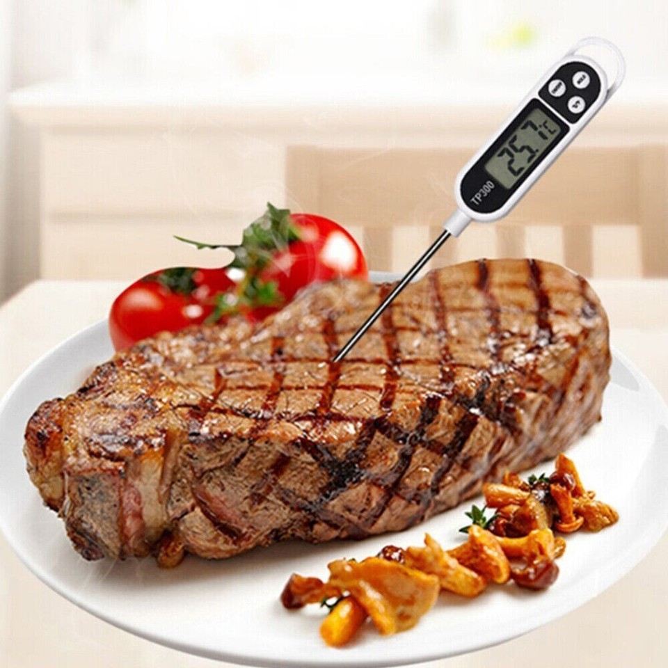 Meat Food Thermometer Cooking Stab Milk Baking BBQ Kitchen Temperature ...
