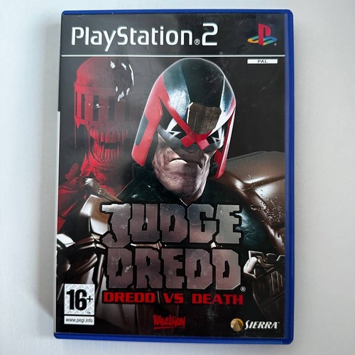 Judge Dredd - Dredd VS Death Playstation 2 Rebellion NEAR MINT | eBay