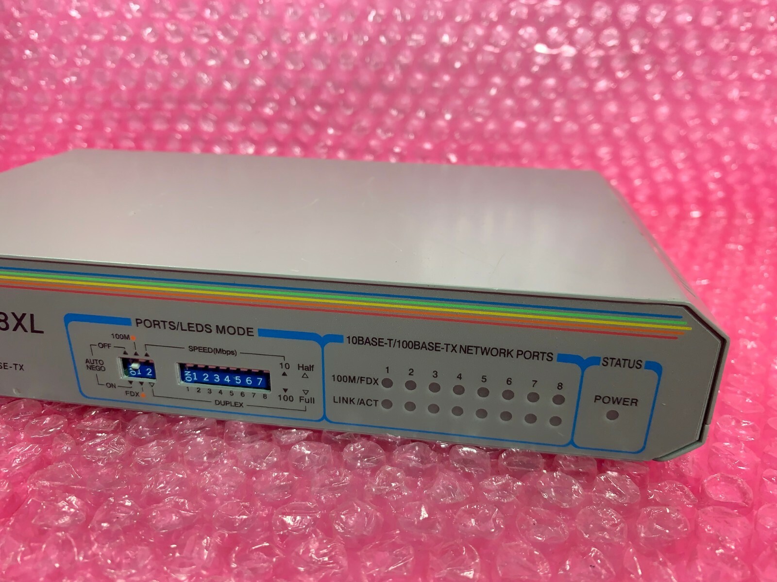 CentreCOM FS708XL V3 FAST ETHERNET SWITCH 10BASE-T/100BASE-TX | eBay