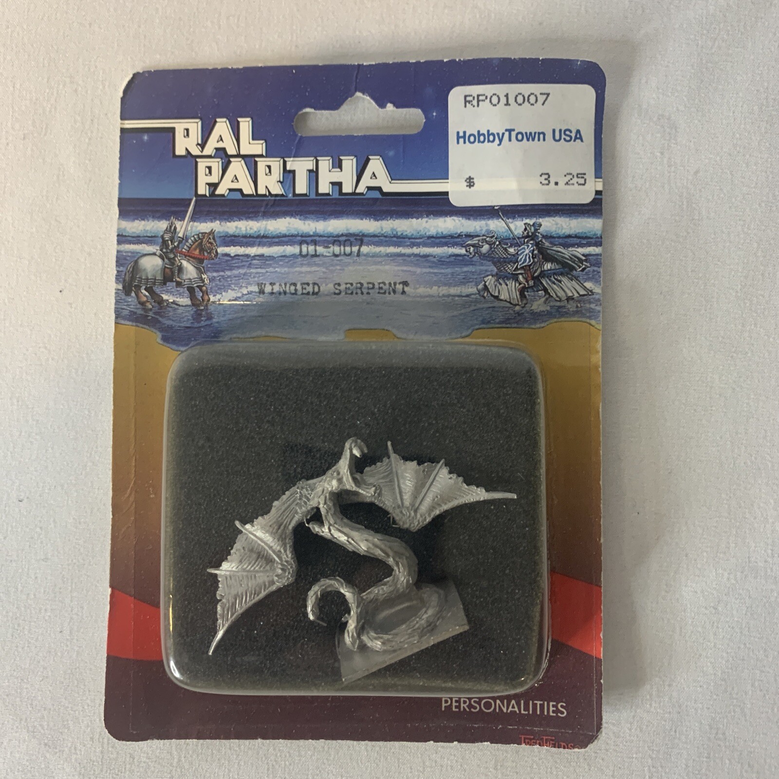 Ral Partha Personalities 01-007 WINGED SERPENT Vtg 1982 - New in Pack ...