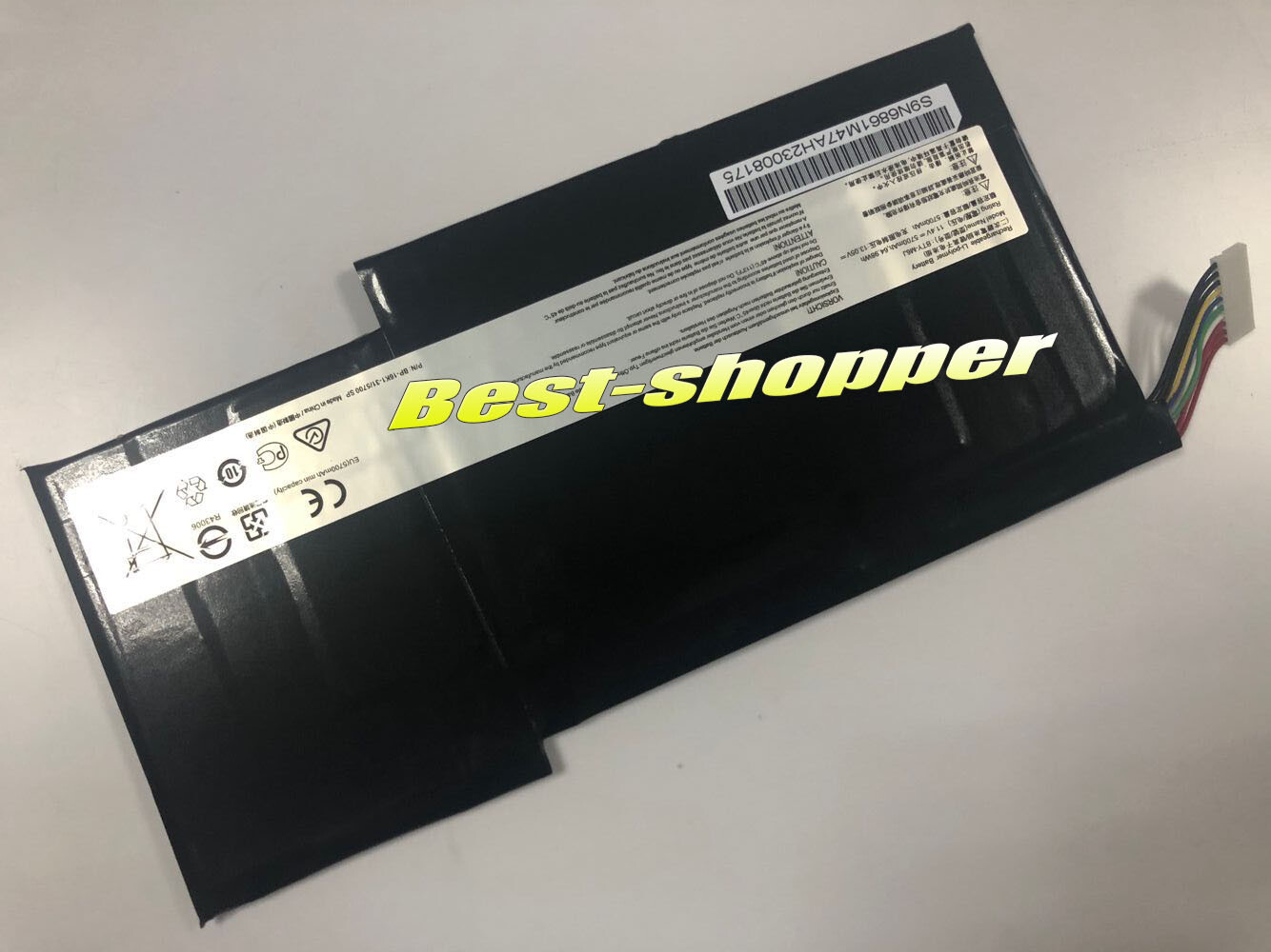 USA OEM BTY-M6J Battery for MSI MS-16K2 MS-16K4 BP-16K1-31 MS-17B7 ...