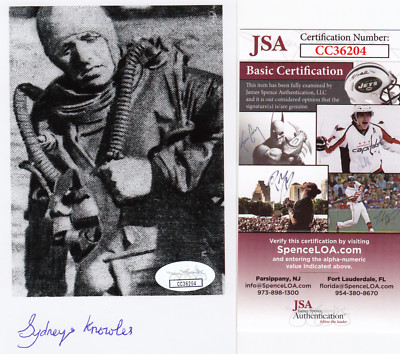 British Legendary WWII Frogmen Sydney Knowles Elite Underwater Diver ...