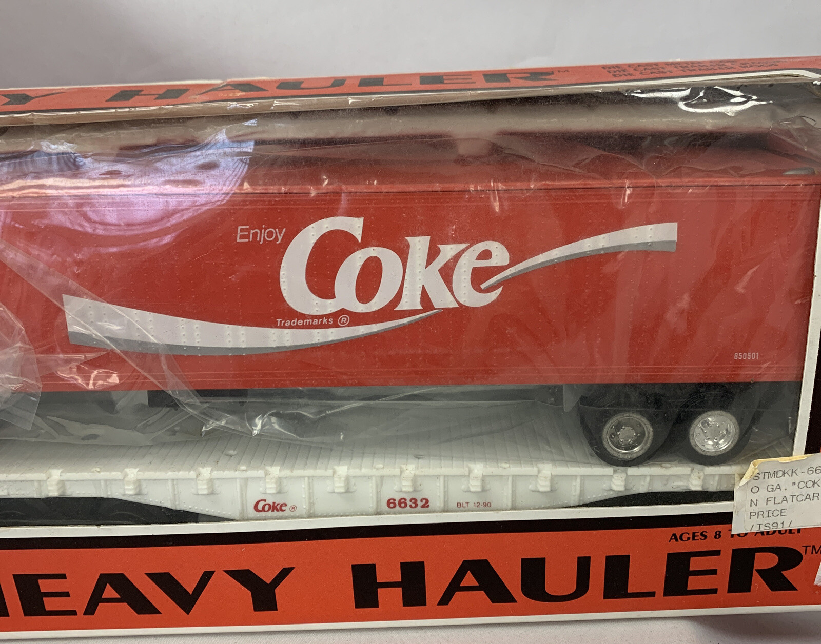 Coca-Cola Heavy Hauler Tractor Trailer Flat Car Set | eBay