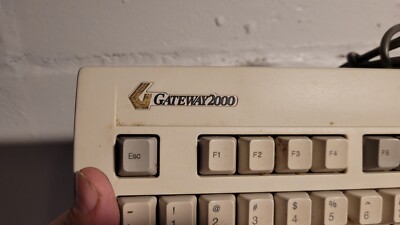 Vintage Gateway 2000 Model 2196003-XX-XXX PS/2 Wired Keyboard | eBay