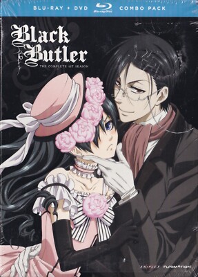 Black Butler: The Complete 1st Season Episodes 1-24 (BD/DVD, 2012, 7 ...
