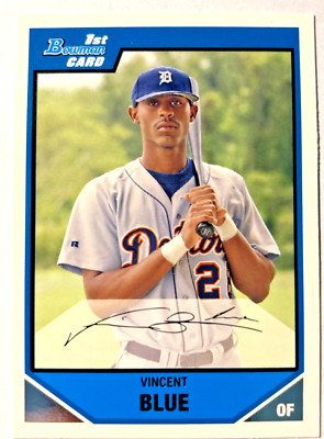 2007 Bowman - Prospects Vincent Blue #BP96 (RC) | eBay