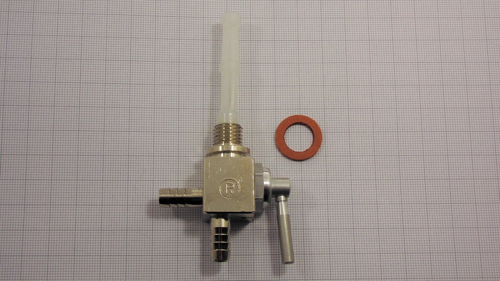 Gasoline tap M12x1.5 motorcycle vintage car 8mm great thirst 1A quality ...