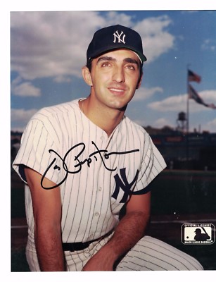 Joe Pepitone New York Yankees Signed/Autographed 8" x 10" Photo W/COA B ...