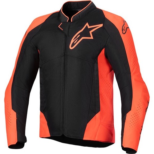 Alpinestars Viper Air V4 Motorcycle Motorbike Textile Jacket - Fluo Red ...