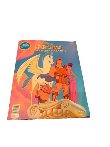 Disney Hercules Movie Sticker Magazine By Diamond | eBay