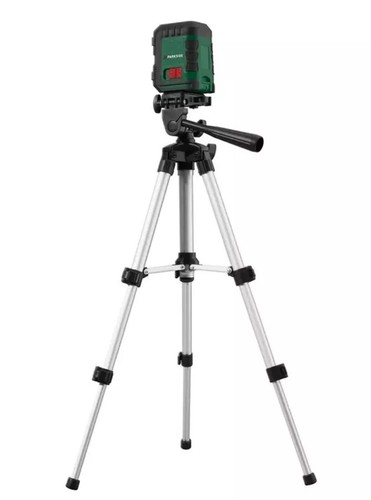 Parkside Self Levelling Cross Line Laser Level with Tripod Stand PKLL ...