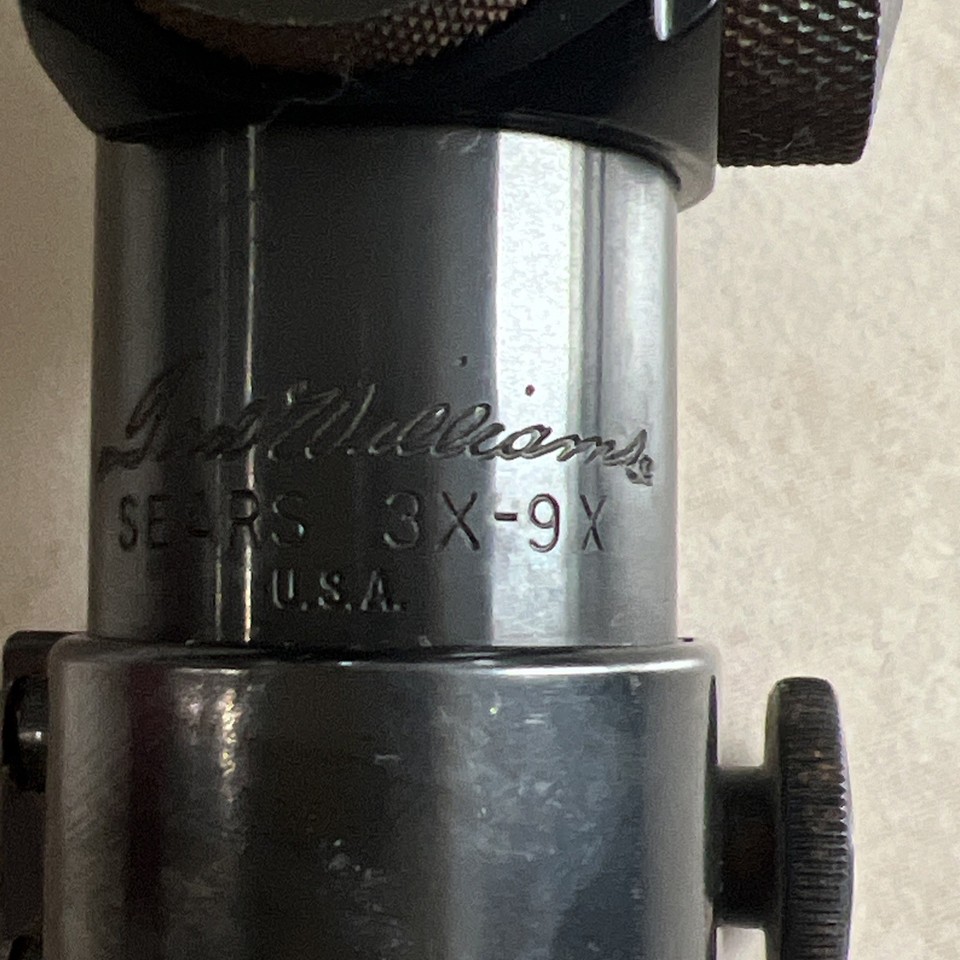 Vintage Sears 3x-9x Rifle Scope Ted Williams USA | eBay