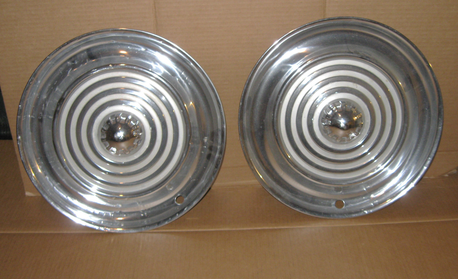 1956 Oldsmobile Hubcaps Pair Hub Caps Wheelcovers 56 Olds (2) | eBay