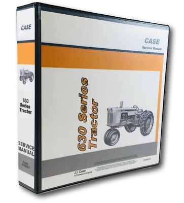 Case 630 Series 631 632 640 641 Tractor Factory Service Repair Shop ...