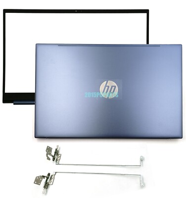 New Blue HP Pavilion 15-EG 15-EG0000 15-EH LCD Back Cover / Front Bezel ...