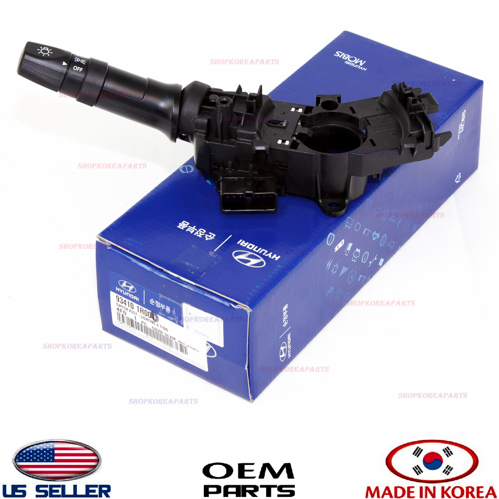 934101R001 Hyundai Switch Assylighting TSIG 934101R001 Genuine OEM Part ...