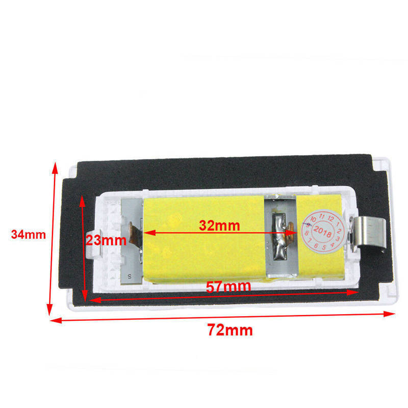 LED Kennzeichenbeleuchtung 12V Für Mini Cooper R50 R53 R52 ...