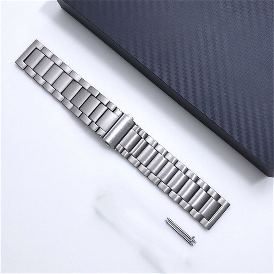 16/18/20/22mm Titanium Watch Band Metal Link Bracelet Replacement Wrist ...