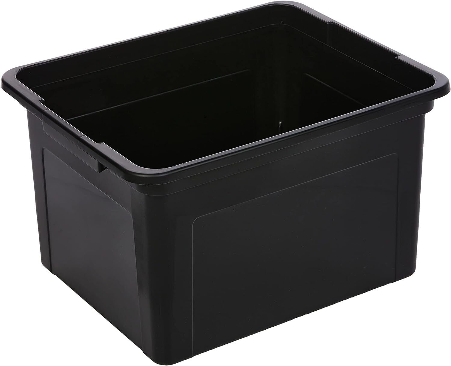 4 Pack Letter/Legal File Tote Box Stackable Plastic Storage Bin ...