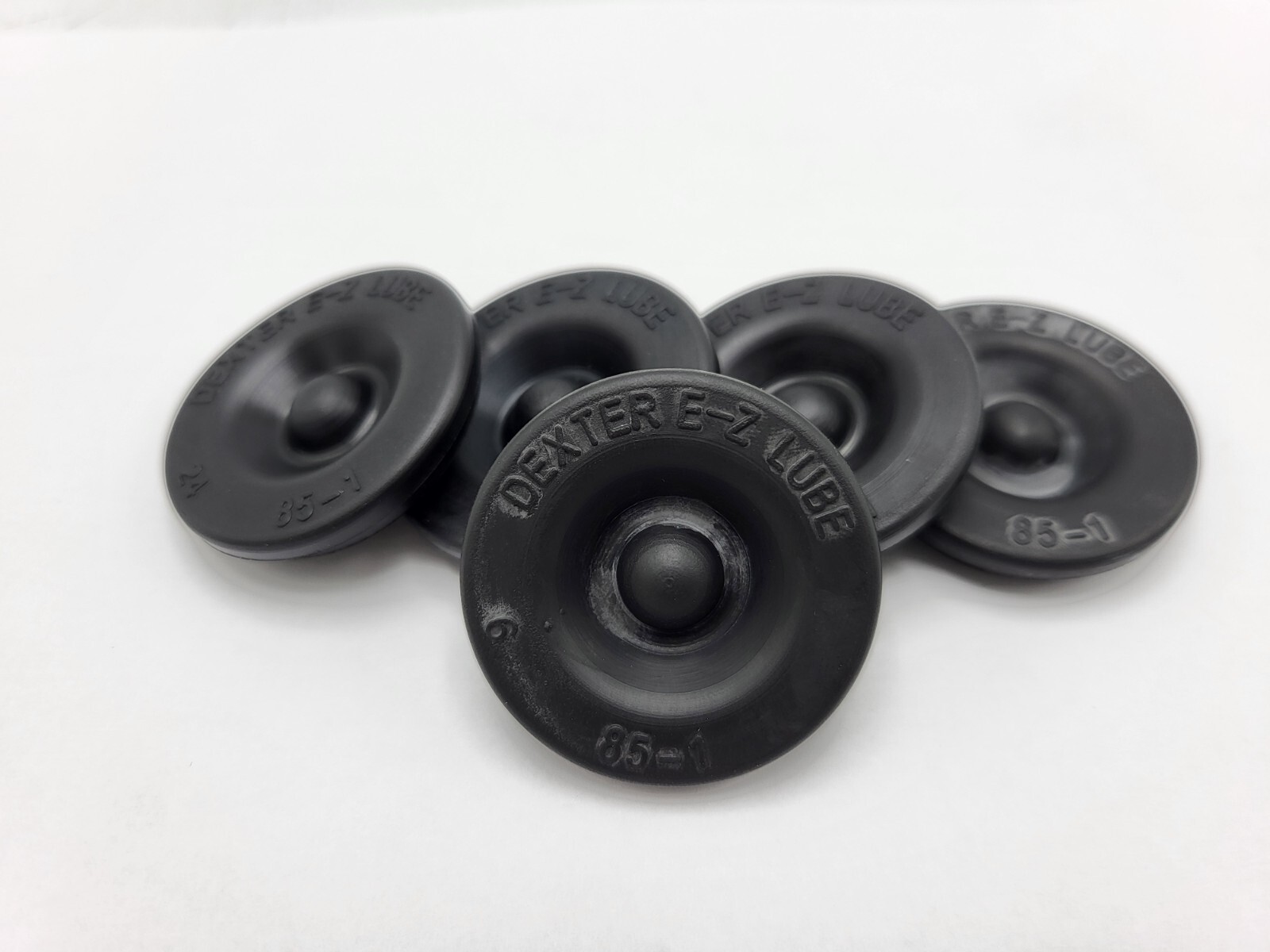 5 Pack GENUINE DEXTER EZ Lube Grease Cap Rubber Plug Rubber Insert ...