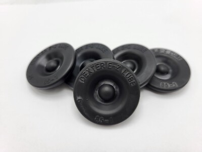 5 Pack GENUINE DEXTER EZ Lube Grease Cap Rubber Plug Rubber Insert ...