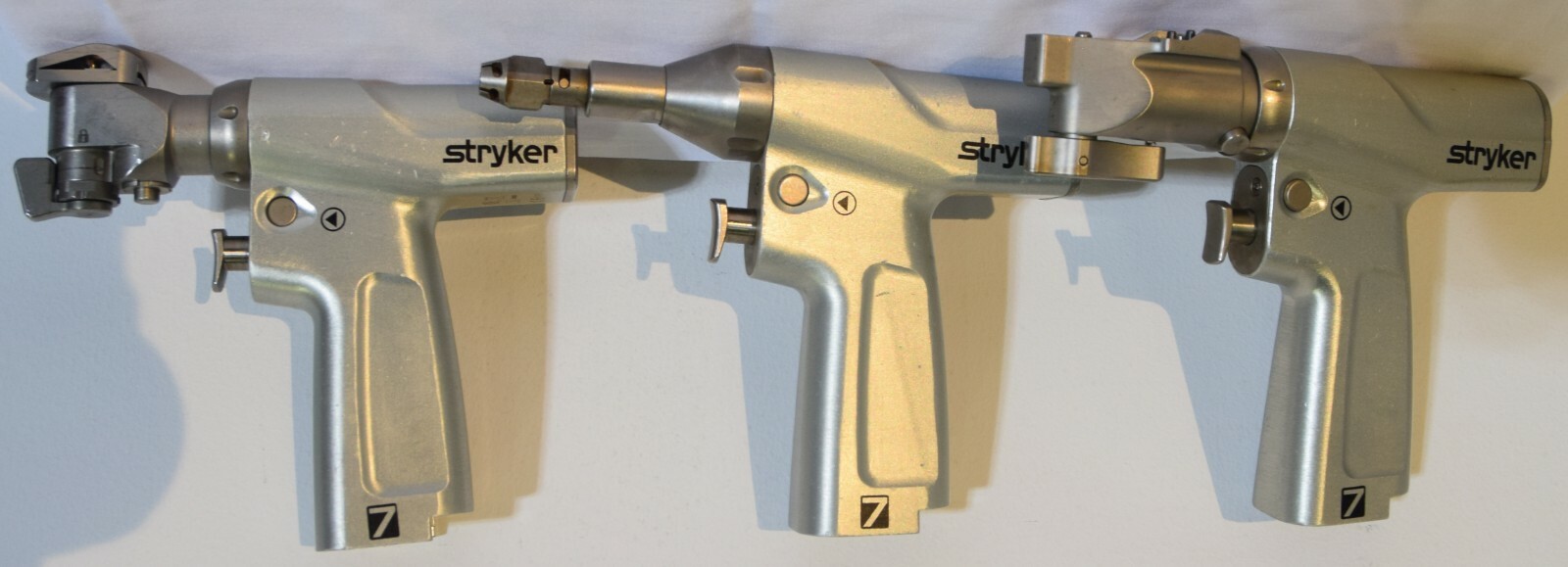 Stryker System 7 Set 7208 Sag Saw, 7206 Recip Saw, 7209 High Speed ...