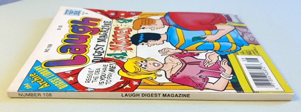 LAUGH DIGEST MAGAZINE #108, FINE+, ARCHIE DIGEST LIBRARY COMICS, 1993 ...