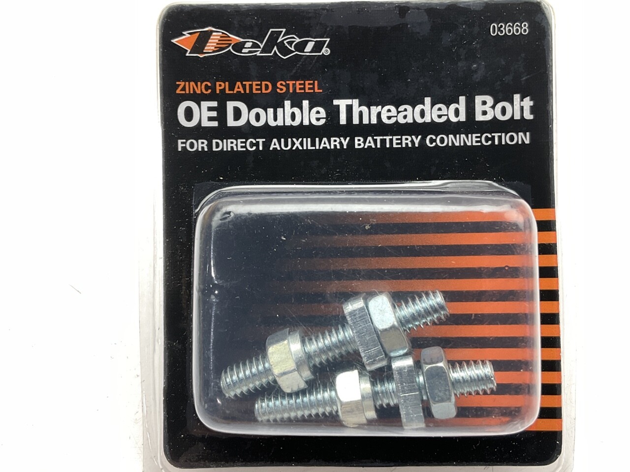 Deka 03668 Double Threaded Bolt For Direct Auxiliary Battery Connection ...