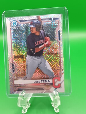 2021 Bowman Chrome Jose Tena Mega Box Mojo Refractor | eBay