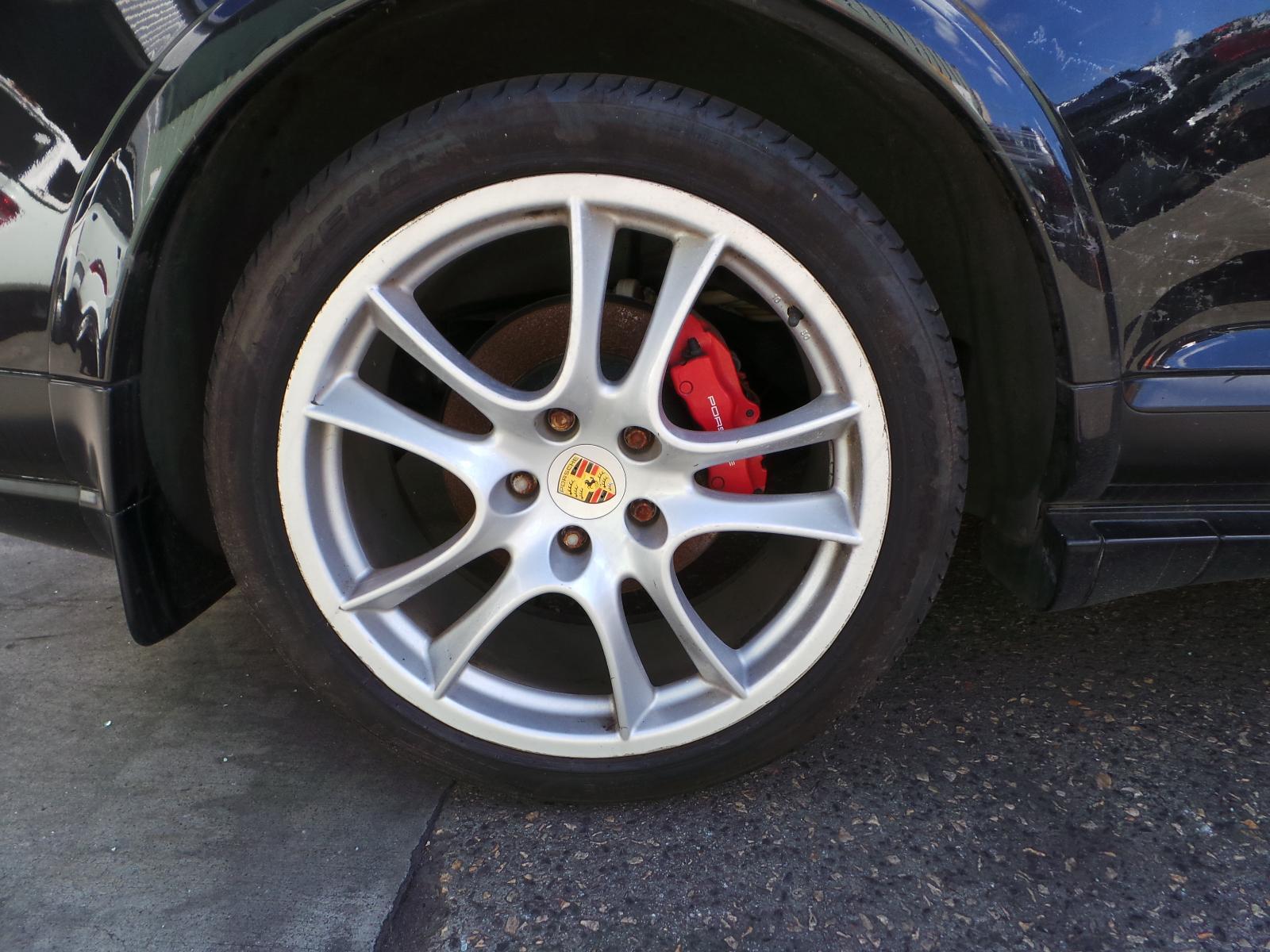 PORSCHE CAYENNE 9PA 03/2007-06/2010 CALIPER RIGHT REAR RED GTS TYPE 4 ...