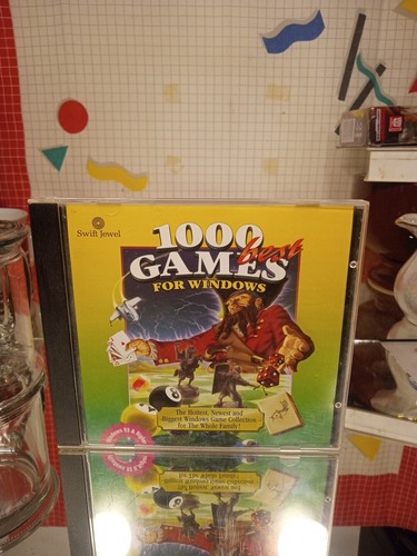 1000 Best Games for Windows (PC, 2003) Win 95/NT/XP Shareware CD Coll ...
