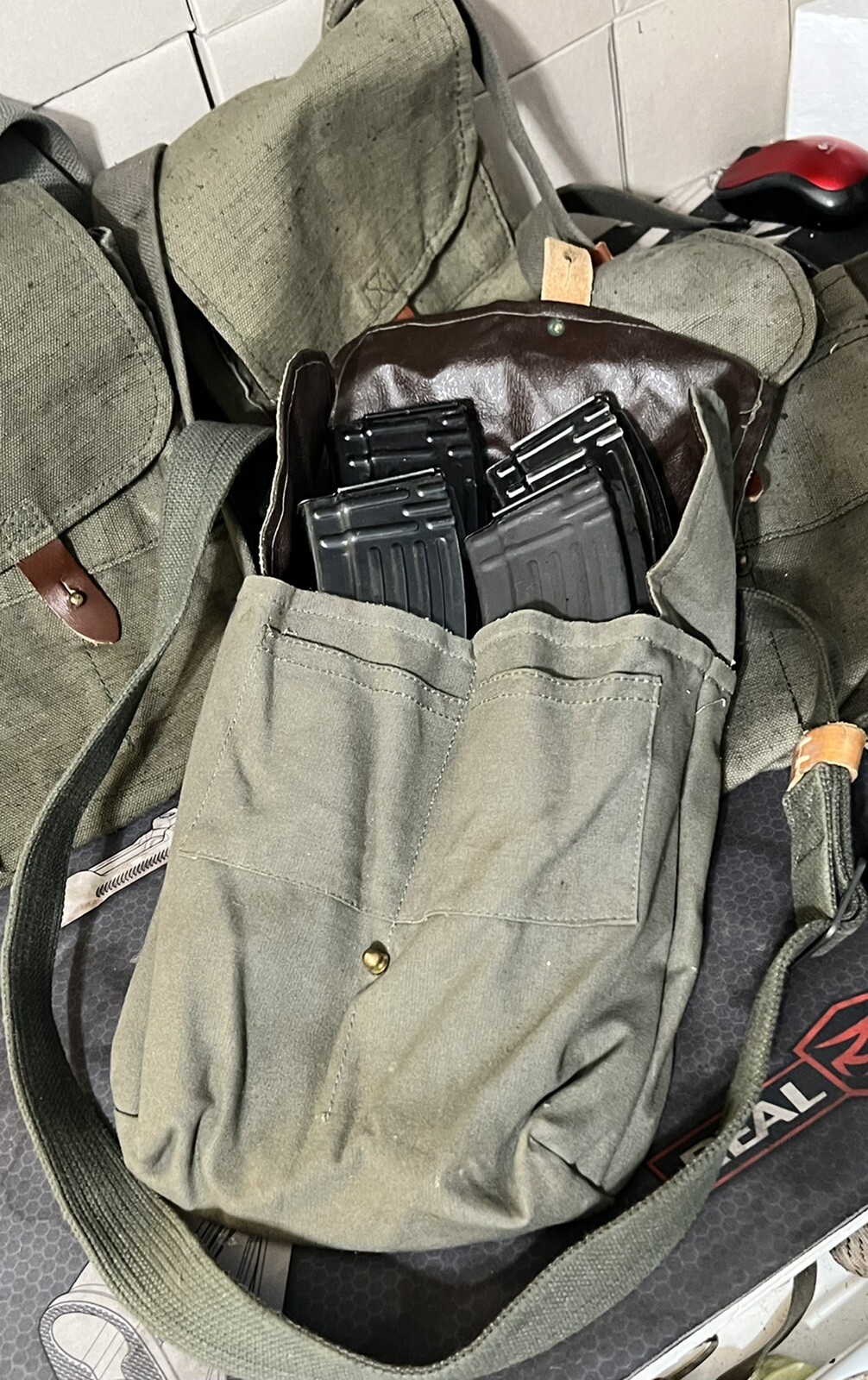 YUGO MILITARY RIFLE -4 MAGAZINE POUCH YUGOSLAVIAN MILITARY RIFLE -_ | eBay