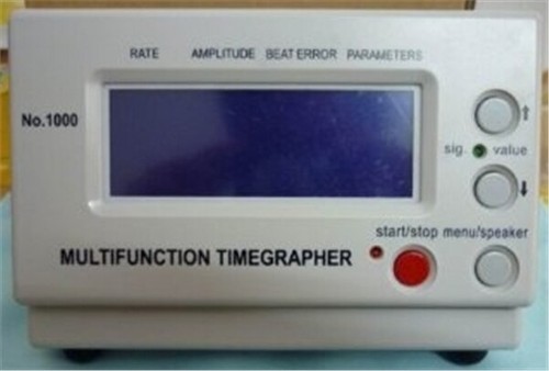 New Multifunction Timegrapher No. 1000 Watch Timing Machine Calibration ...