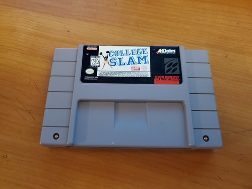 College Slam (Super Nintendo Entertainment System) SNES Authentic | eBay