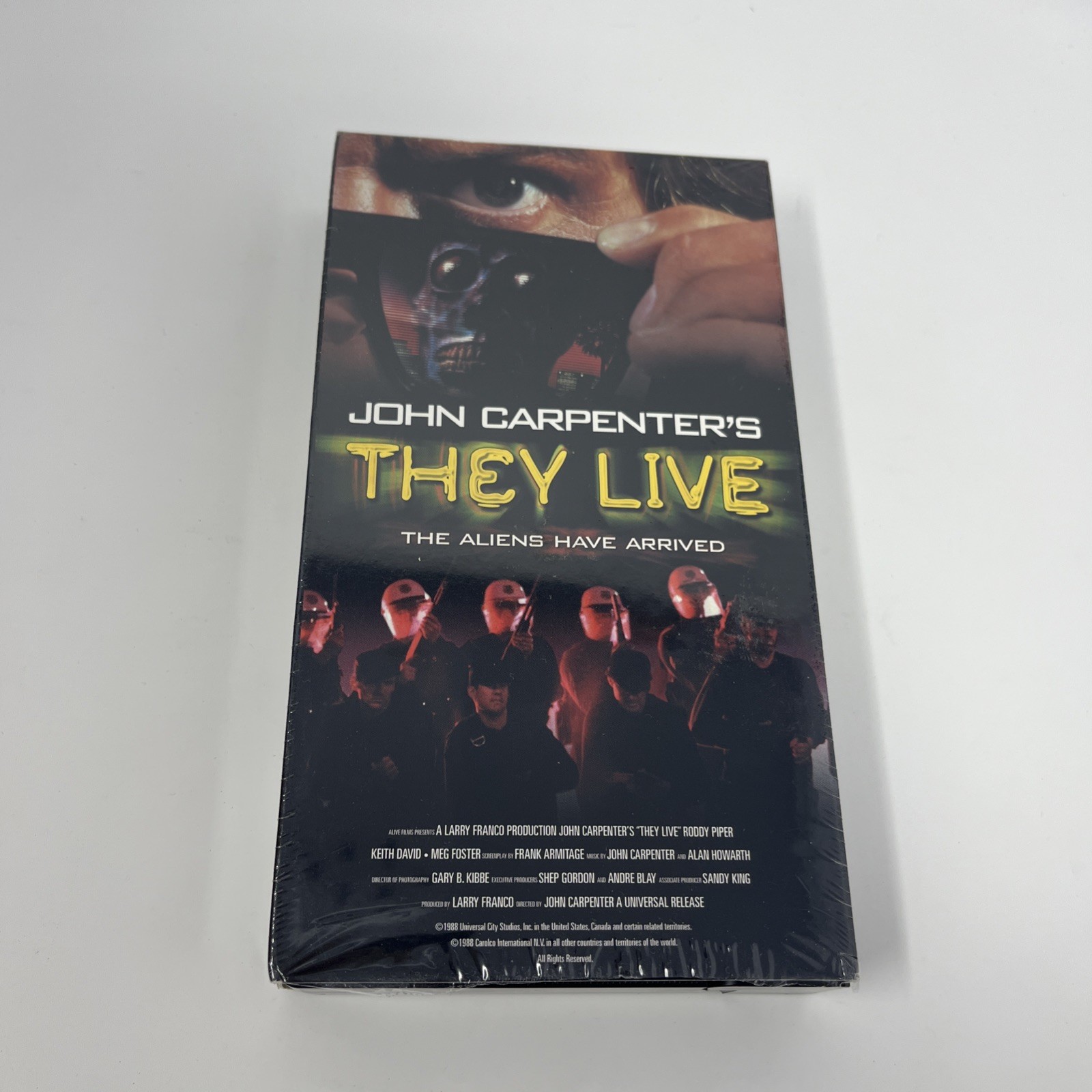 They Live VHS Roddy Piper John Carpenter (1999 Edition, Good Times) | eBay
