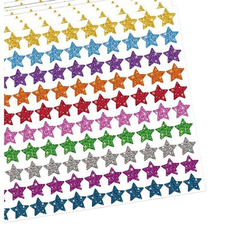 Small Star Stickers, Incentive Stickers, Five-Pointed Star Stickers ...
