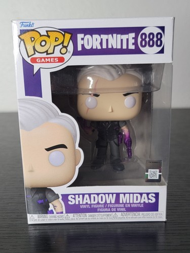 🔥Funko Pop! Vinyl: Fortnite - Shadow Midas #888 Rare (Damaged) W ...