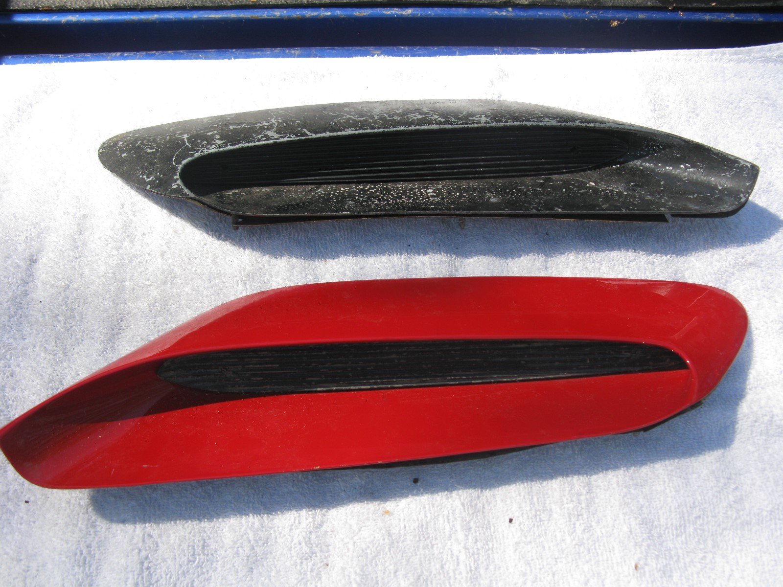 Mopar 1970-74 Plymouth Cuda Hood Scoops And Inserts | eBay