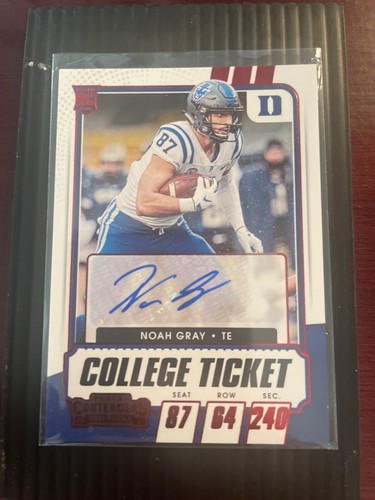 Noah Gray 2021 Panini Contenders Draft Picks Autographs #239 Noah Gray ...