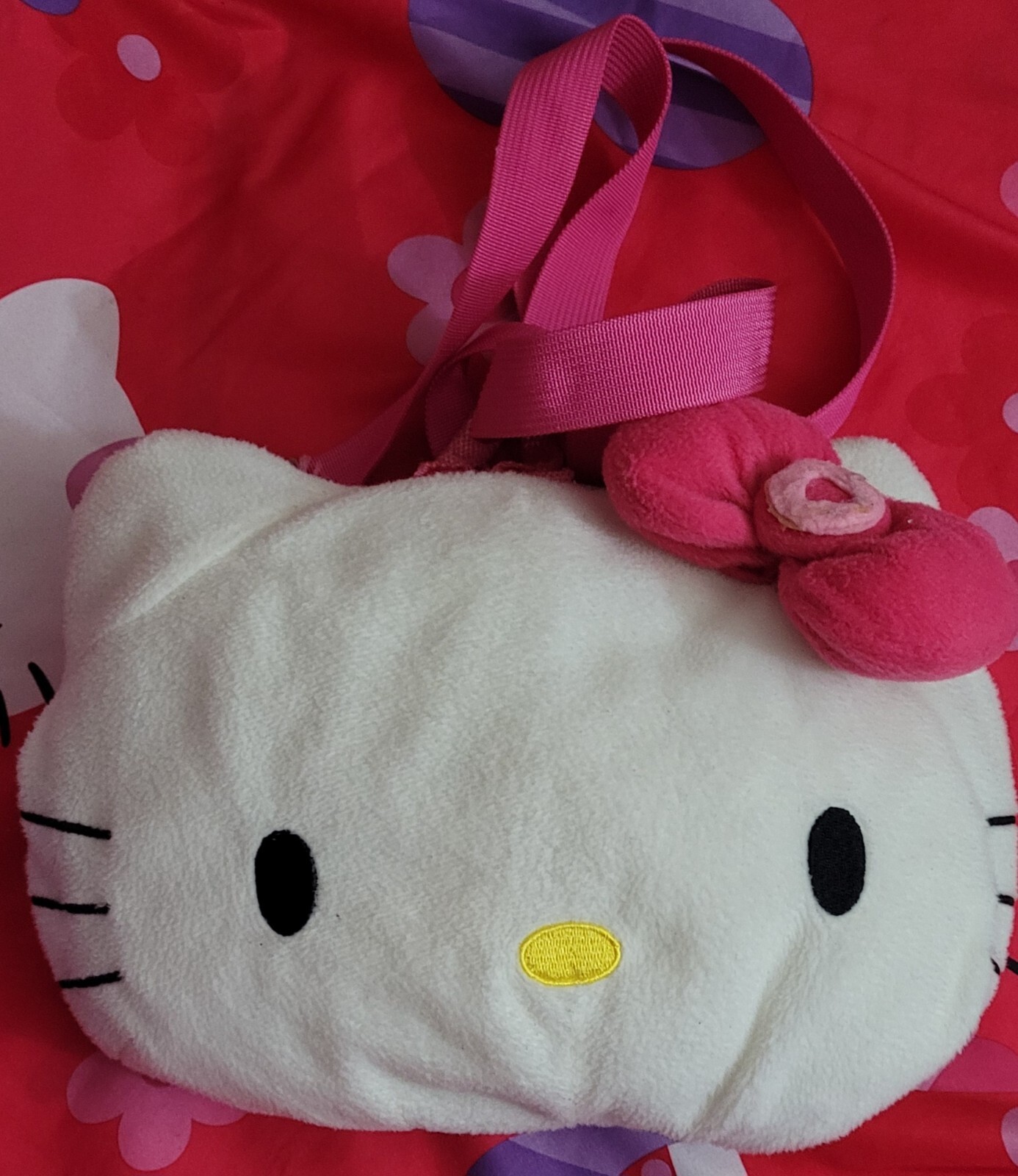 ONE OF A KIND - Hello Kitty Plush Head Purse / Bag | eBay