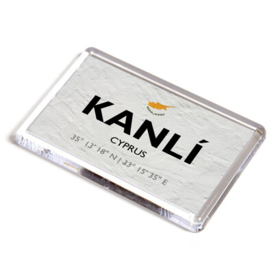 FRIDGE MAGNET - Kanli - Cyprus - Lat/Long | eBay UK