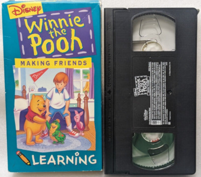VHS Winnie the Pooh - Pooh Learning - Making Friends (VHS, 1994 ...