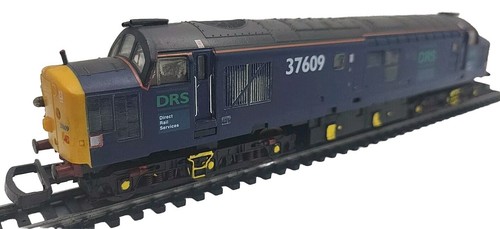 Working Lima HO OO Gauge L204796 37609 DRS Blue Diesel Locomotive ...