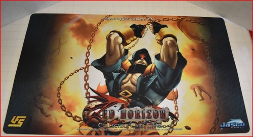 Universal Fighting System UFS Red Horizon Playmat Kaden TCG CCG Jasco ...